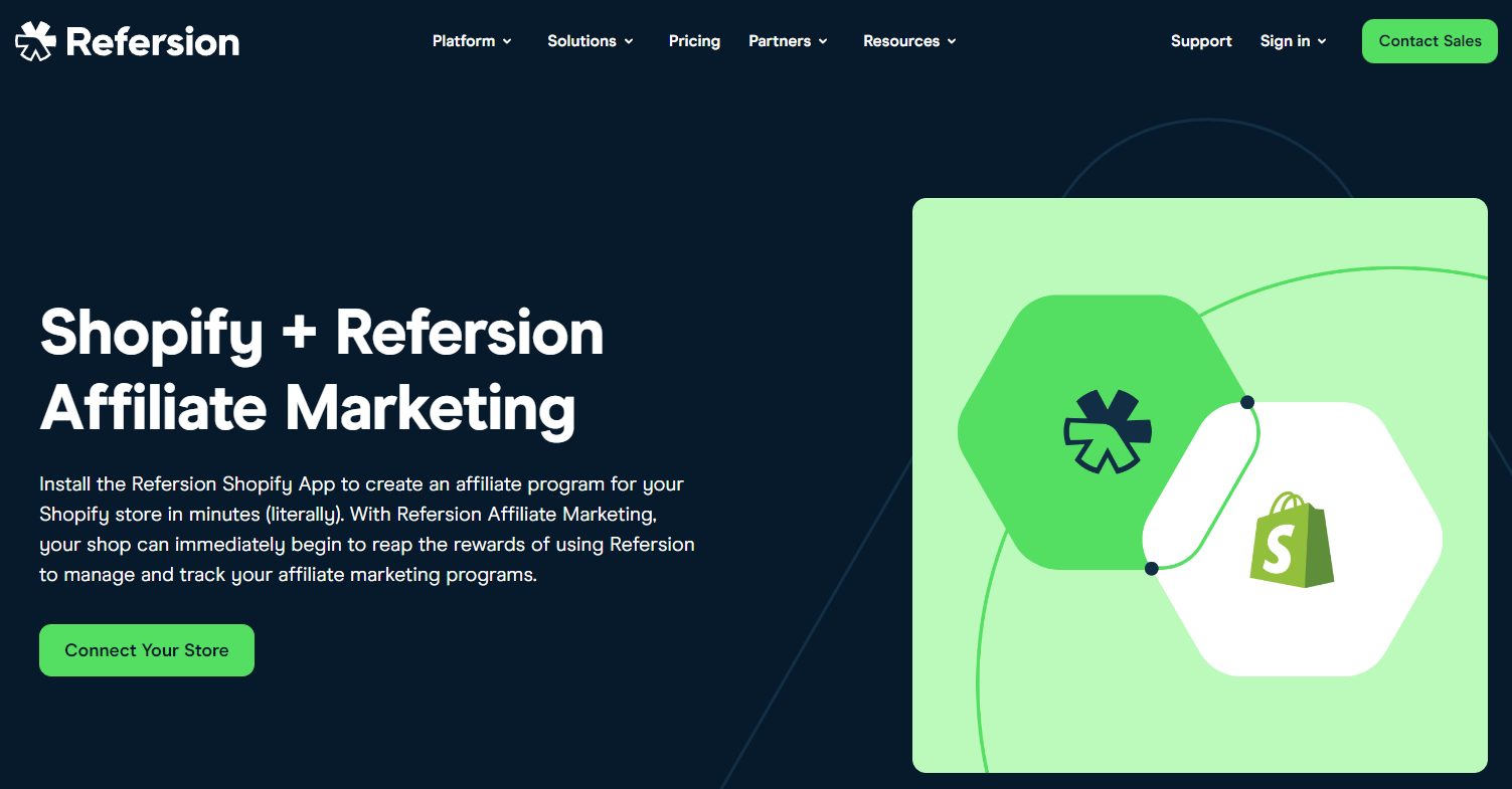 Screenshot: Refersion