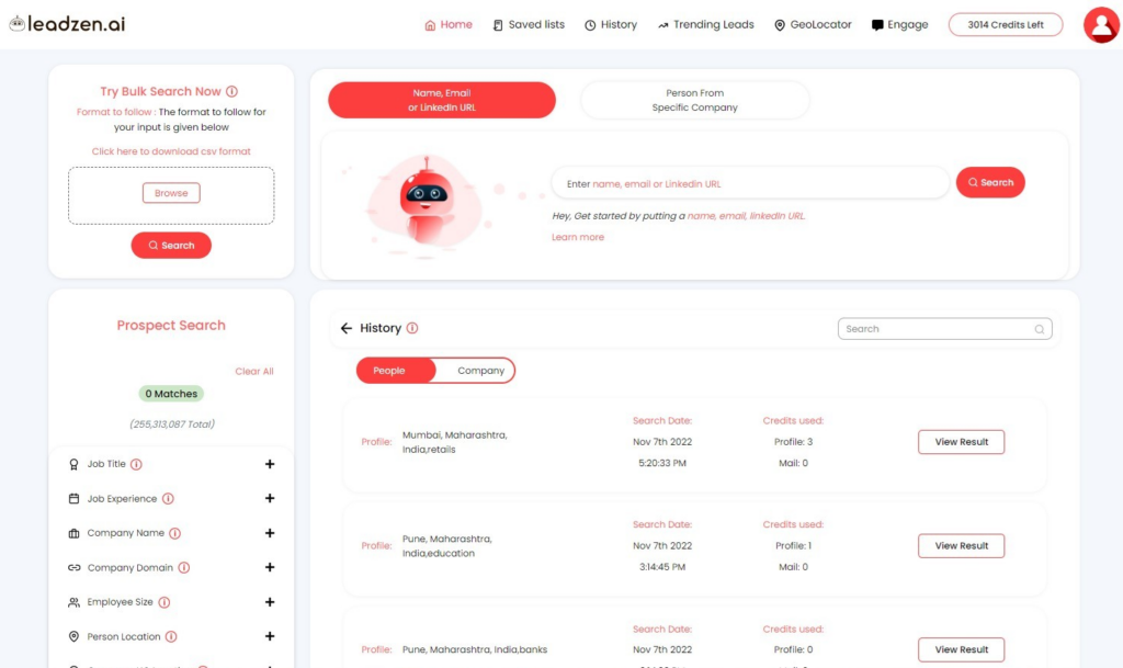 Unique Selling Point: Leadzen stands out by focusing on AI-powered lead search and data ...