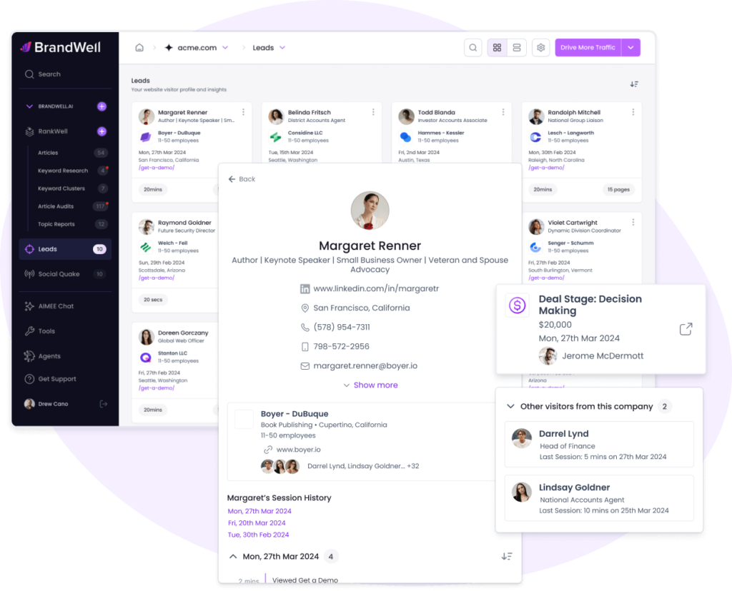 20+ AI Lead Generation Tools to Boost Your Sales in 2025 - BrandWell