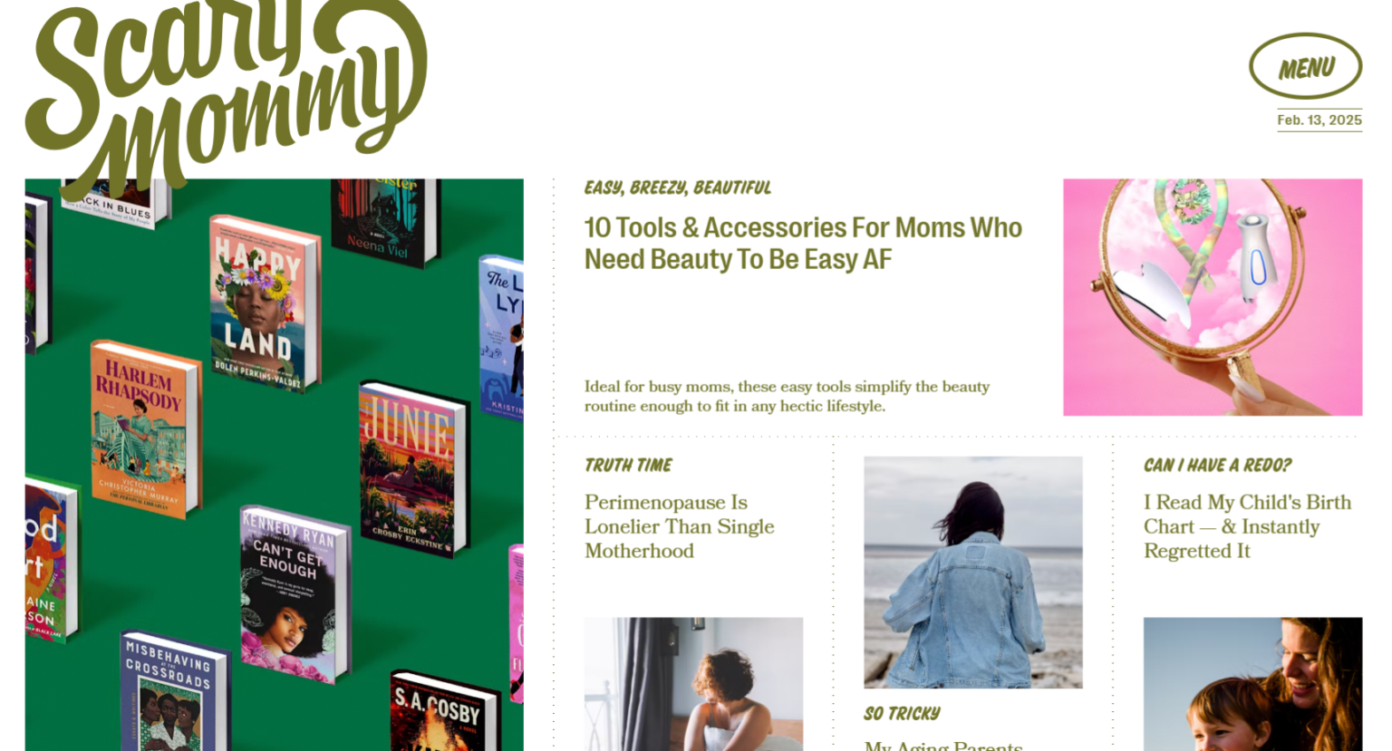 Screenshot from Scary Mommy