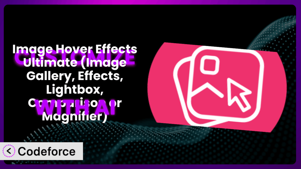 How to Customize Image Hover Effects Ultimate with AI – Complete Guide