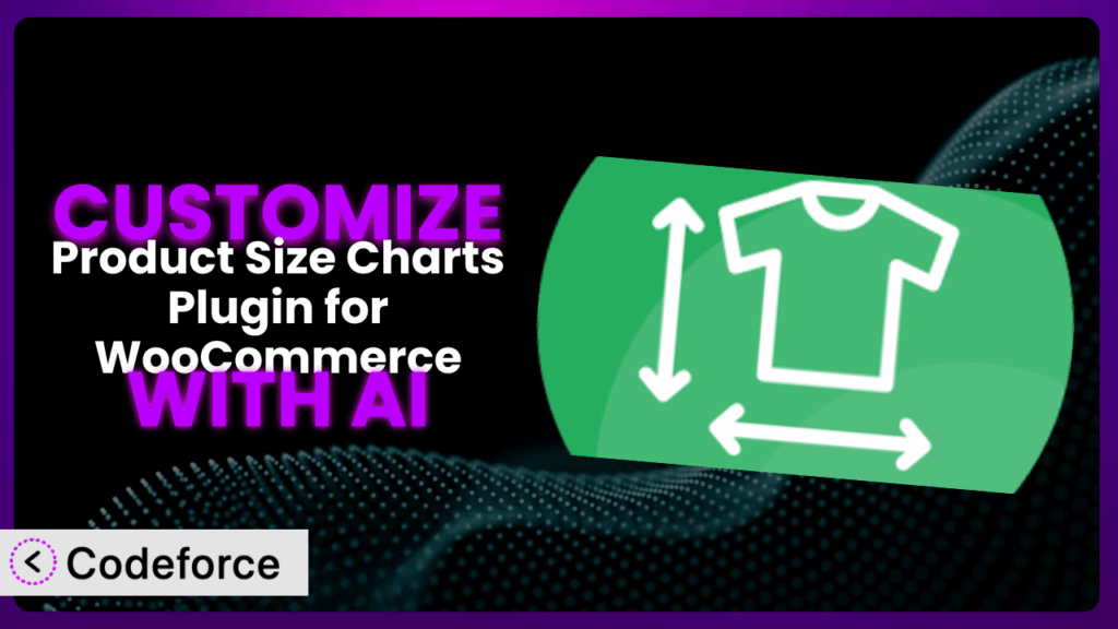 How to Customize Product Size Charts for WooCommerce with AI – Complete ...