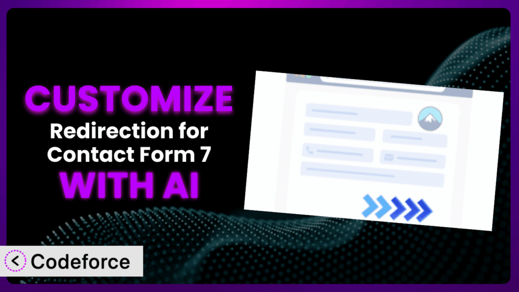 How to Customize Redirection for Contact Form 7 with AI – Complete Guide